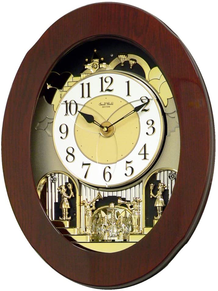 Rhythm Clocks "Grand Nostalgia Entertainer" Magical Motion Clock ...